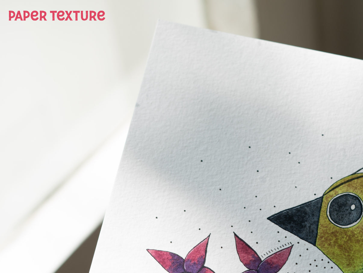 Rebirth - Bird art print on mental health, growth and change – Cocomoino